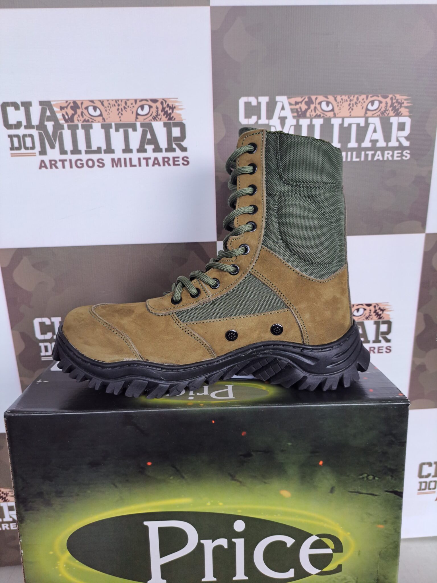 Novo Coturno Do Exército Brasileiro Verde Selva Price – Cia do Militar
